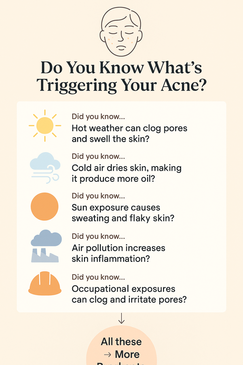 5 Surprising Causes of Acne Outbreaks - Beoty®